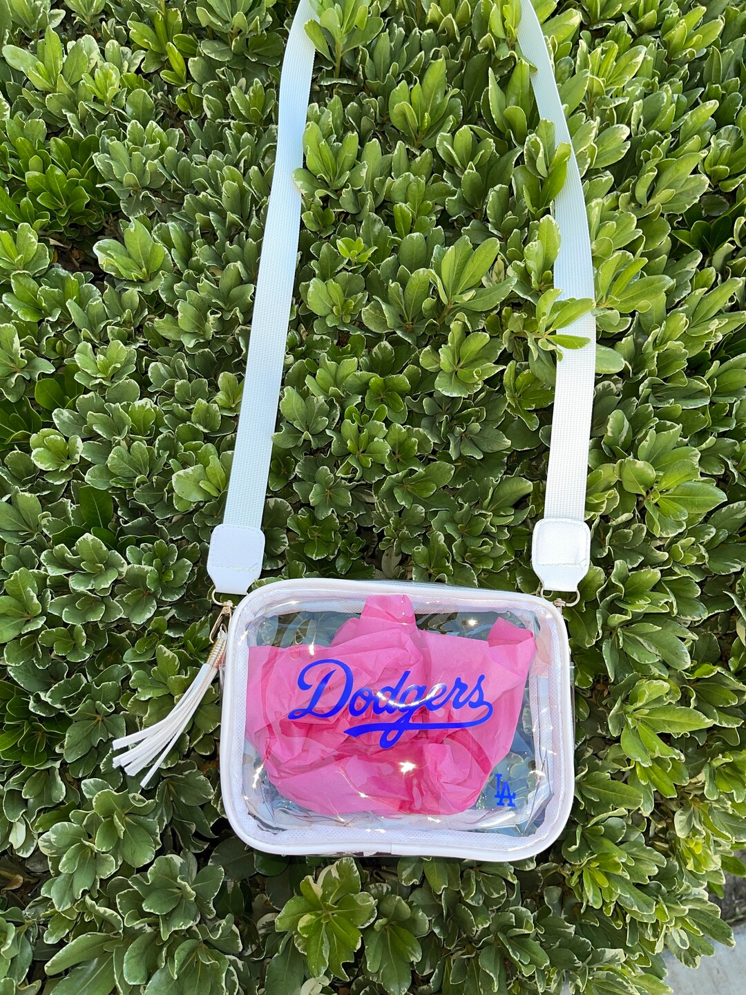 Clear Purse Bag Baseball Stadium Bag Clear Stadium Approved Dodgerss ...