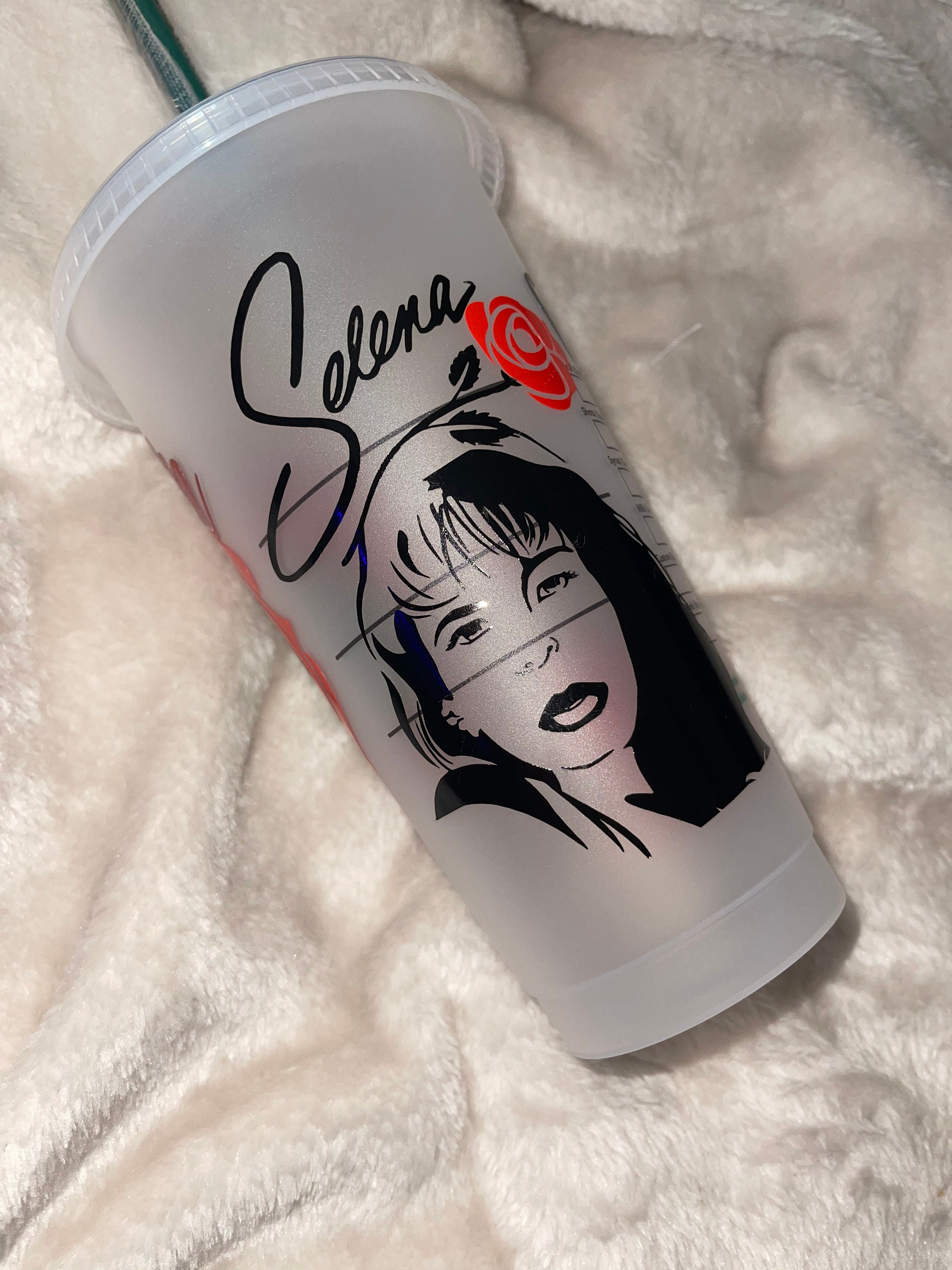 Selena Starbucks Cup - Etsy