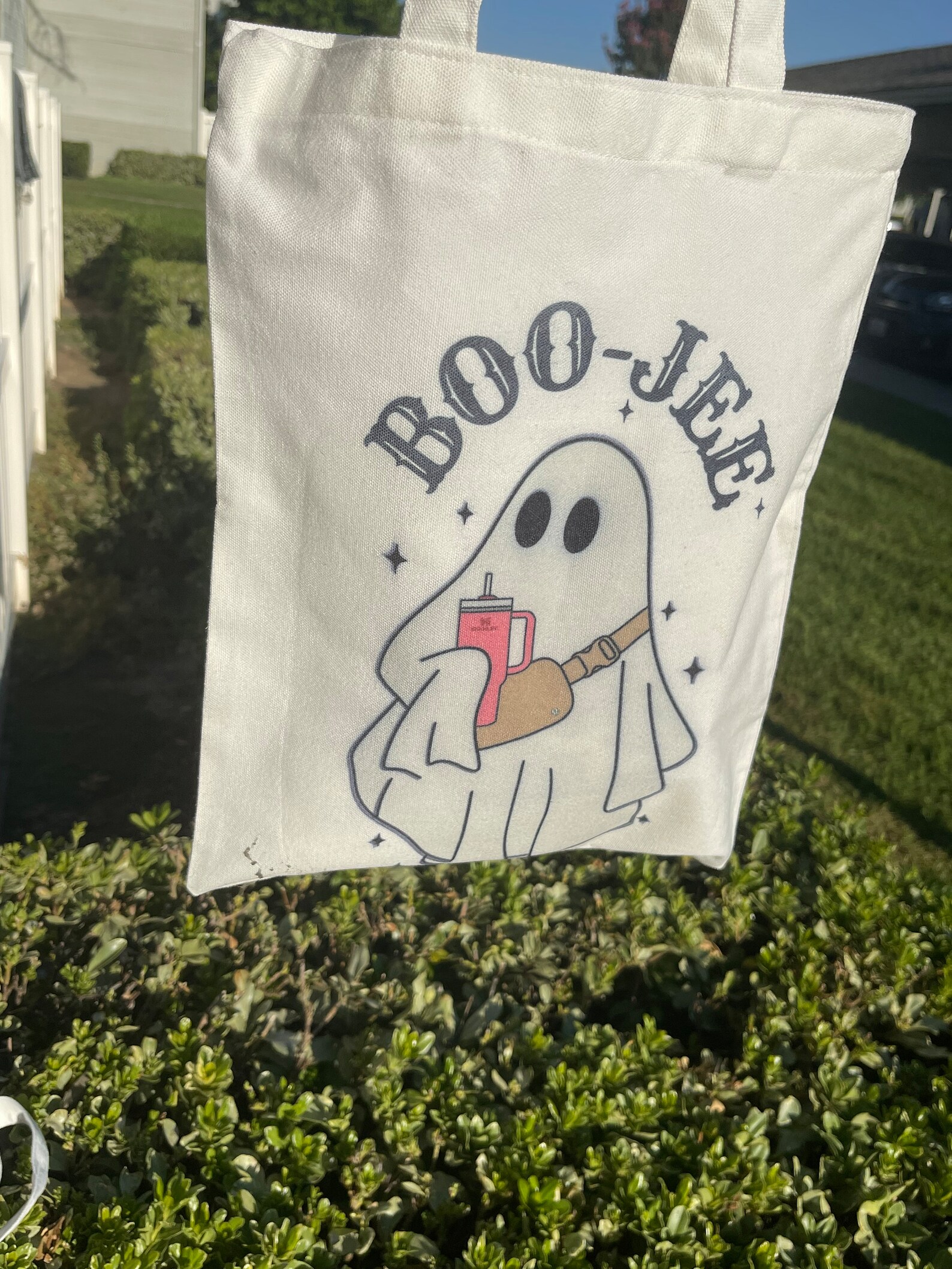 Boo-jee Tote Bag Handmade - Etsy
