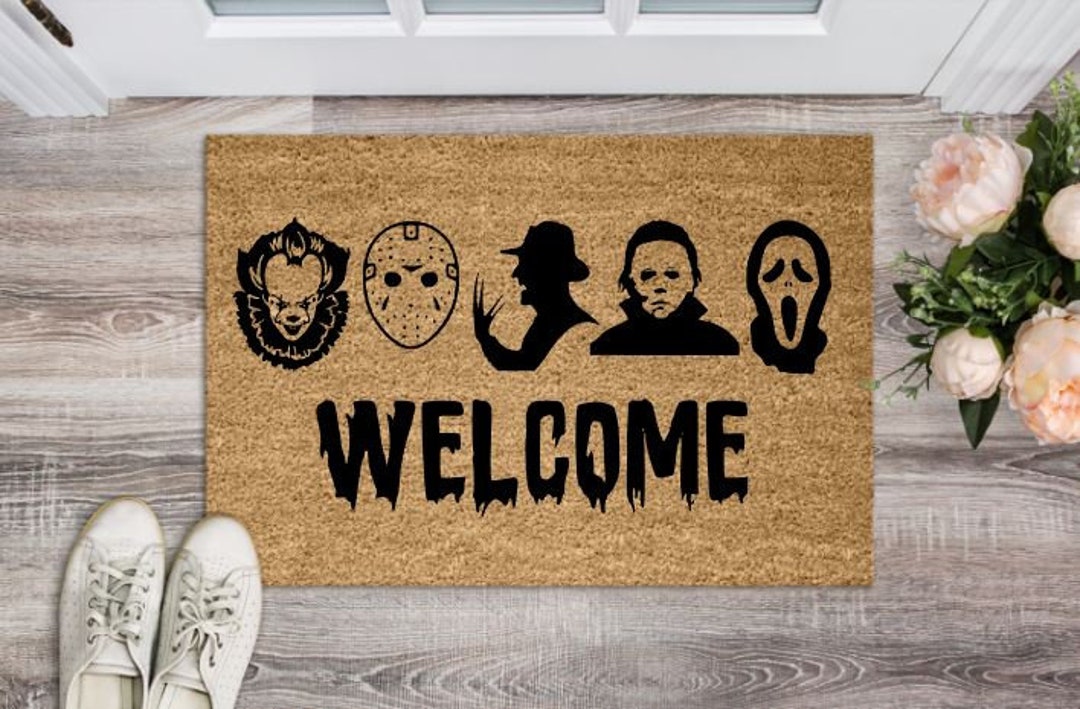 Horror Movie Doormat - Etsy