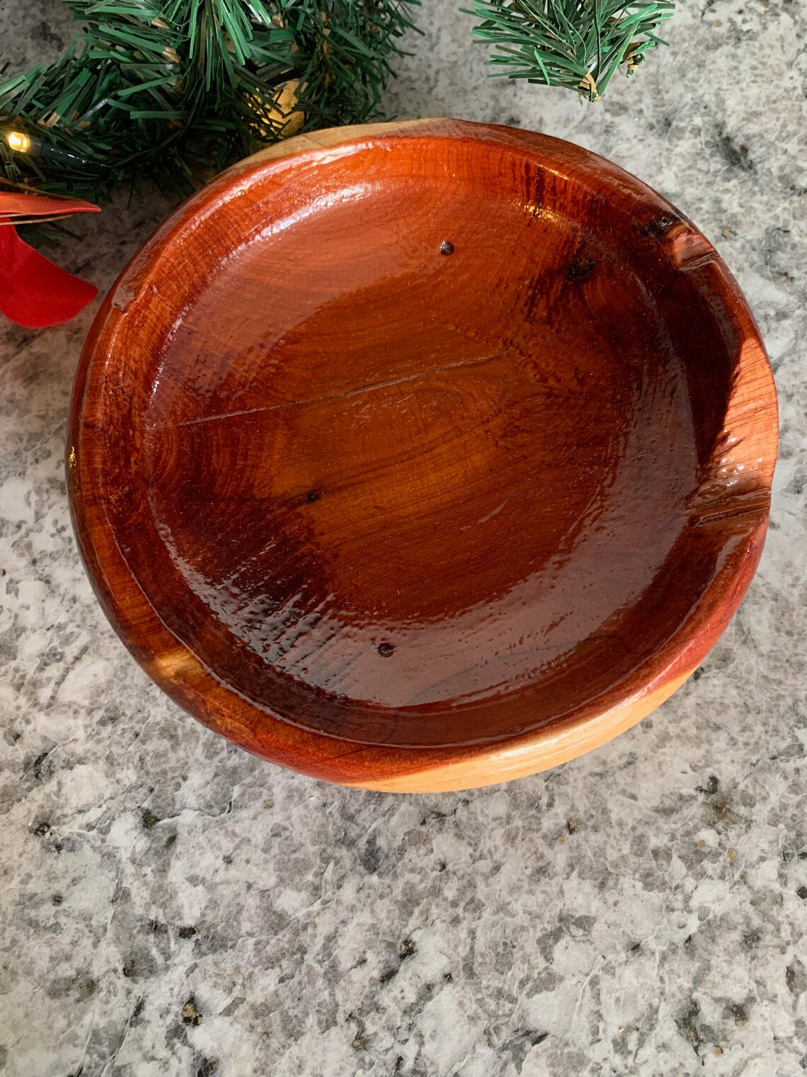Cedar Wood Decorative Bowl. Serving Bowl. Rustic Style Bowl - Etsy