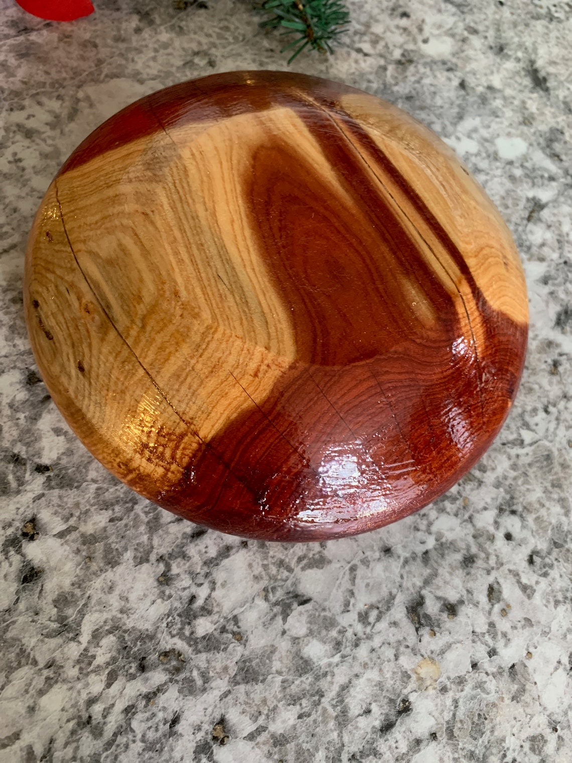 Cedar Wood Decorative Bowl. Serving Bowl. Rustic Style Bowl - Etsy