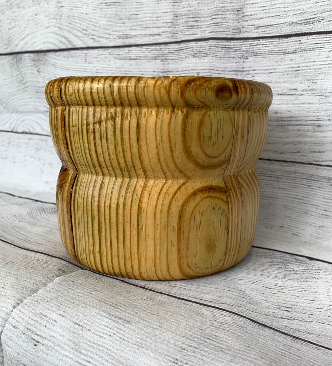 Decorative Wood Bowl. Pine and Cedar Bowl. | Etsy