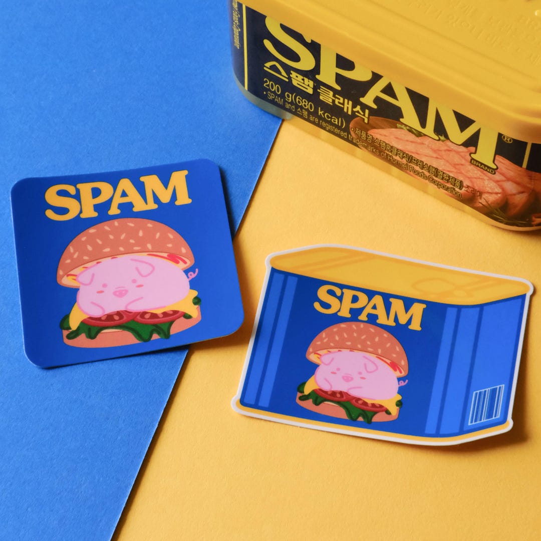 SPAM Sticker - Etsy