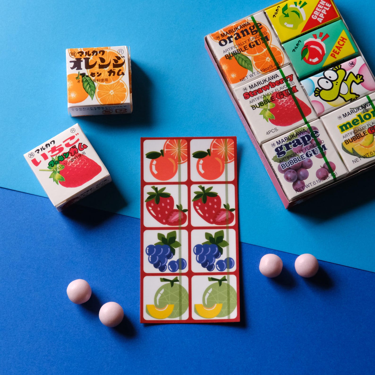 Marukawa Gum Box Sticker - Asian Snacks - Etsy