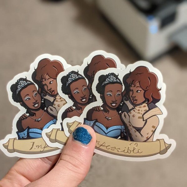 Cinderella Stickers - Etsy