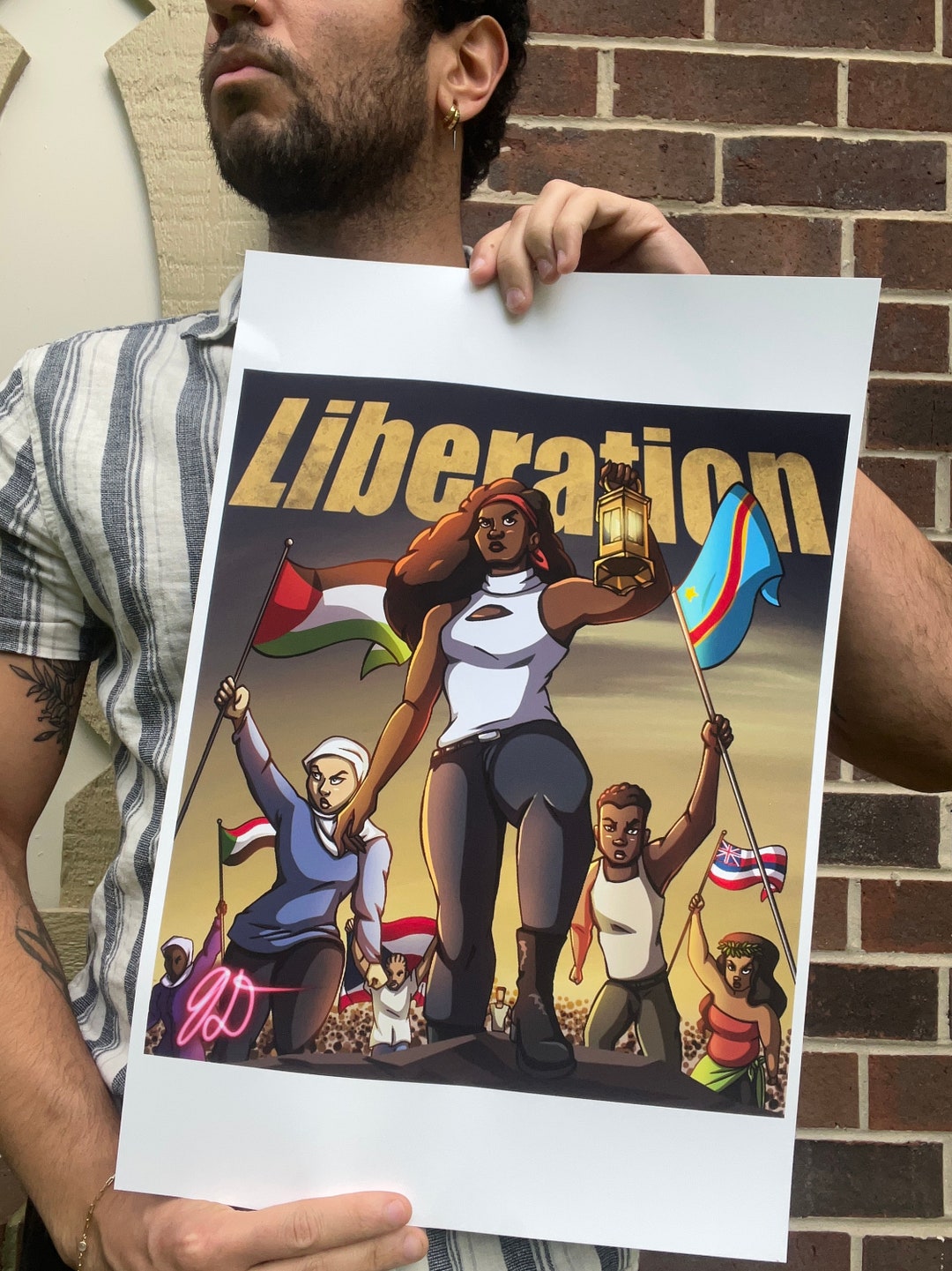 Liberation and Justice for All (13x19 In.) - Etsy