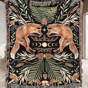 Fox Throw - Etsy
