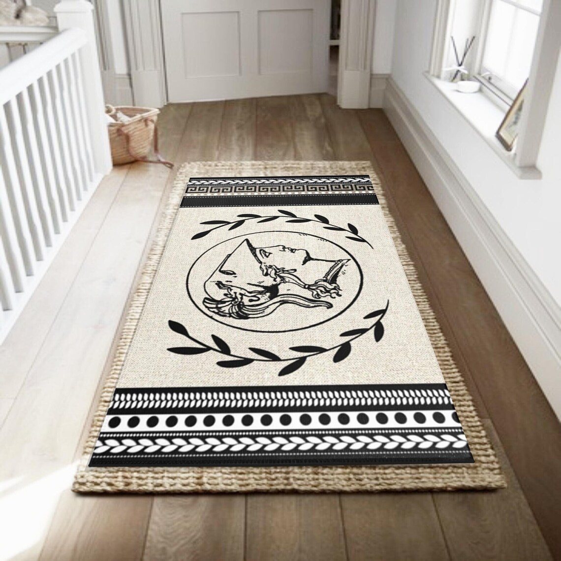 ATHENA Greek Statue RUG Greek Mythology Decor Cute Rug Goddess | Etsy