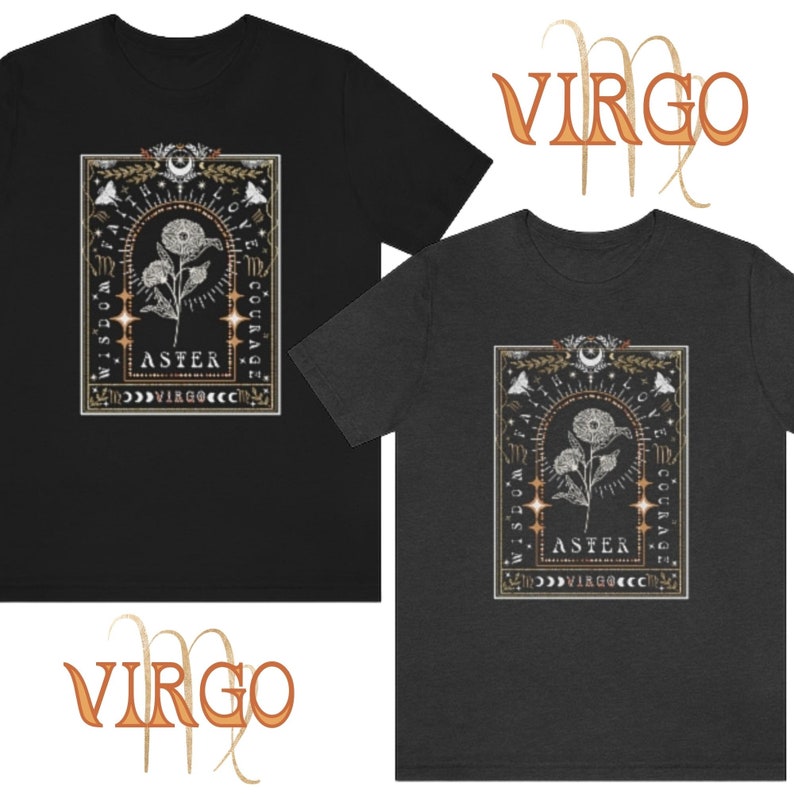 SEPTEMBER Flower Birth Flower Shirt Libra Gifts Virgo Zodiac - Etsy