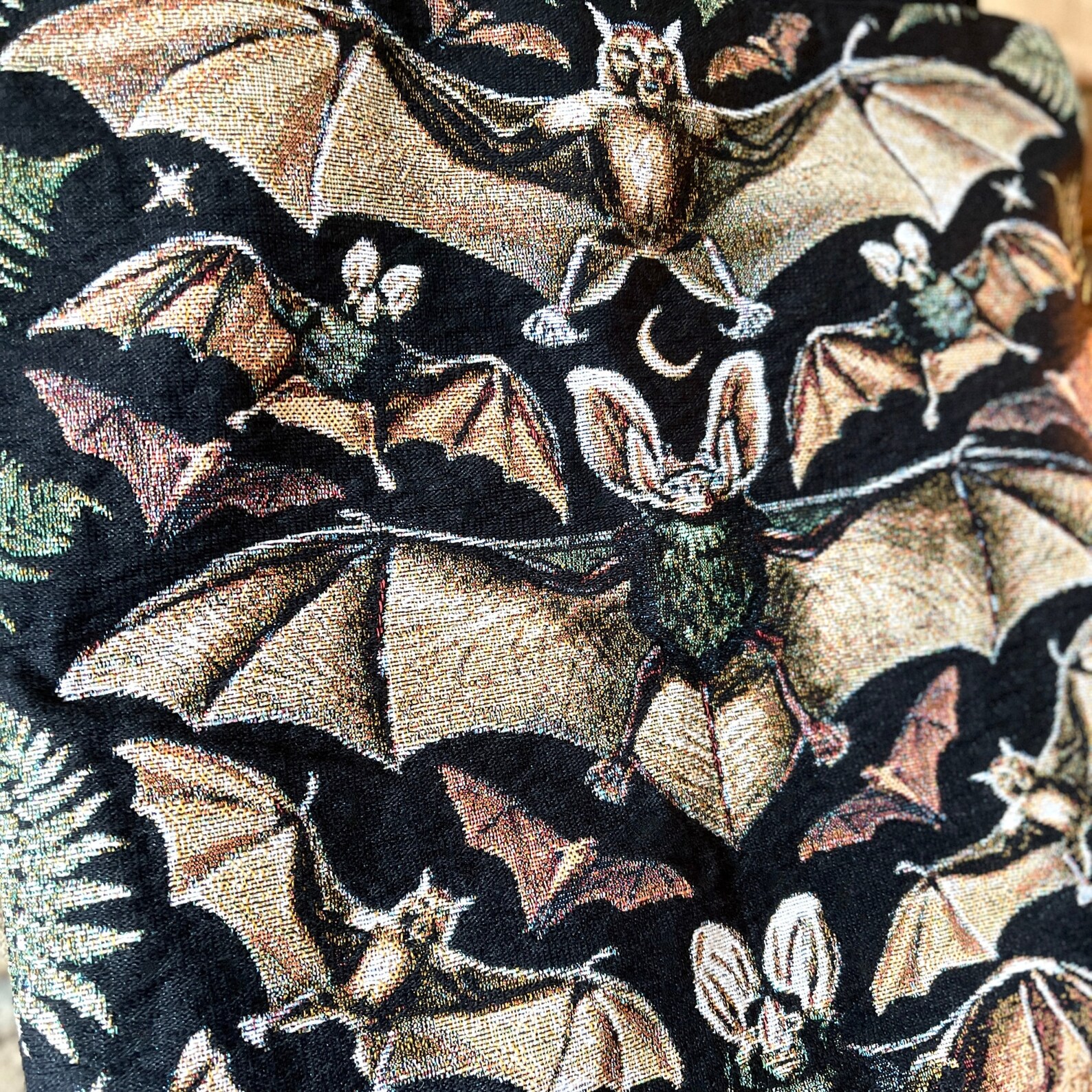 BAT TOTE BAG Bat Bag Dark Academia Tote Bat Gifts Bat - Etsy