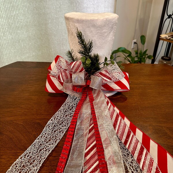 Top Hat Tree Topper - Etsy