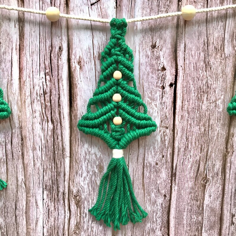 Mini Christmas Tree Garland Christmas Decor Christmas - Etsy