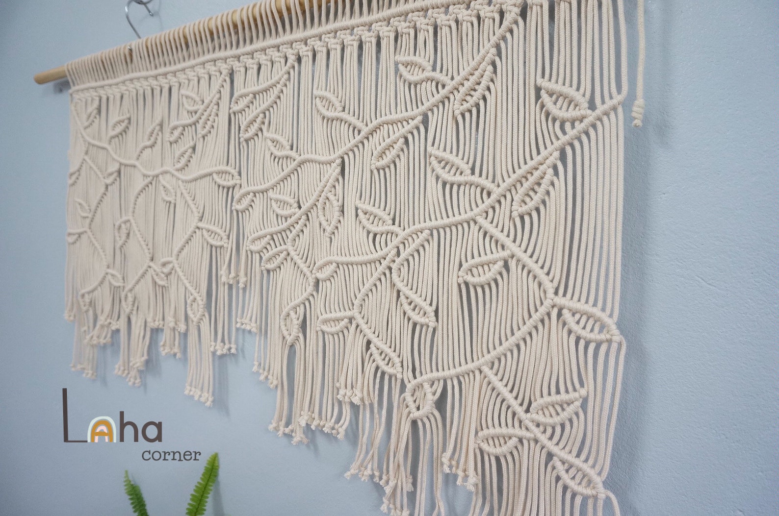 Window Valances, Window Treatment, Macrame Window Banner, Kitchen ...