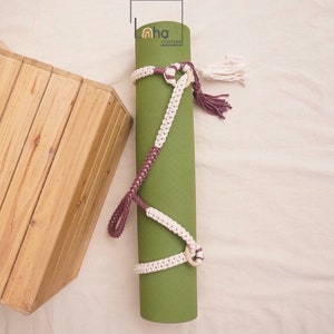 Yoga Mat Holder, Blanket Holder, Macrame Yoga Mat Strap, Blanket ...