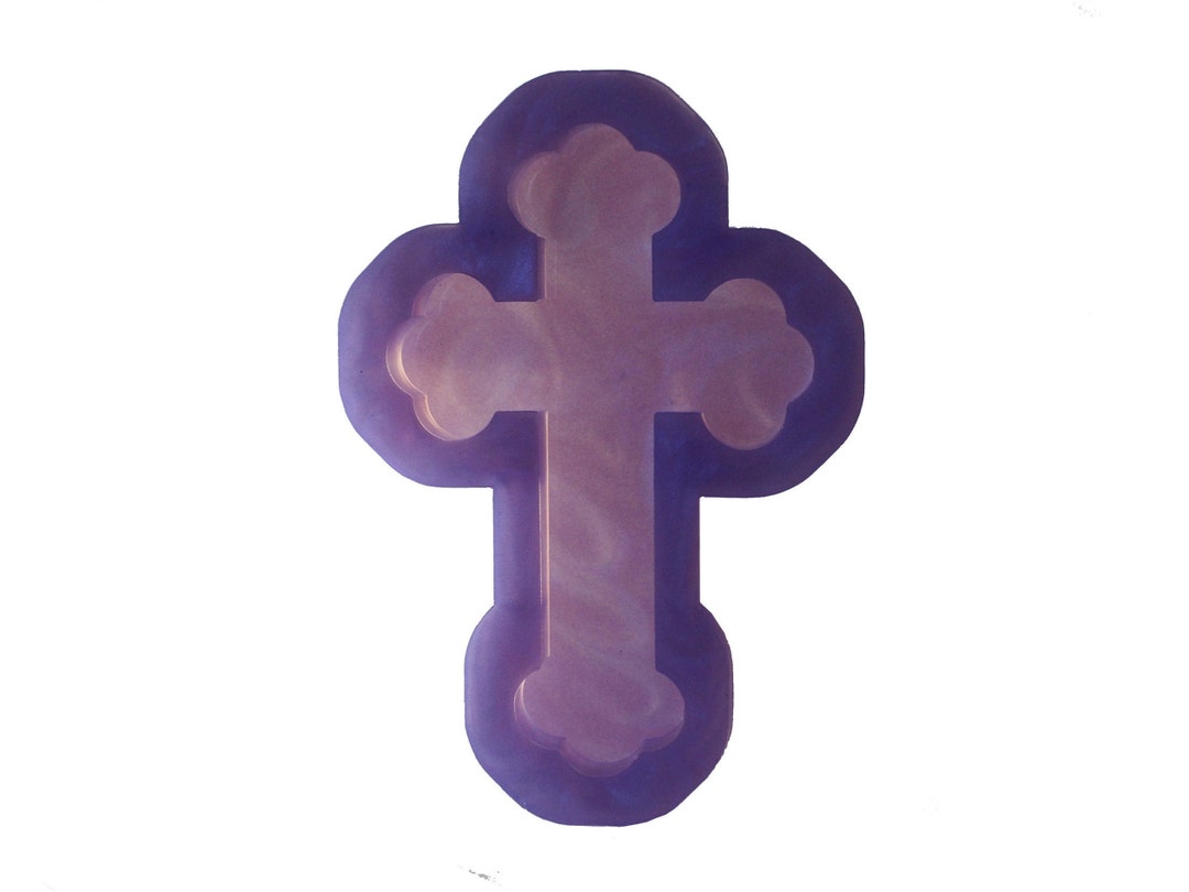 Orthodox Cross Mold Orthodox Mould Resin Crafts Thick Deep Christian ...