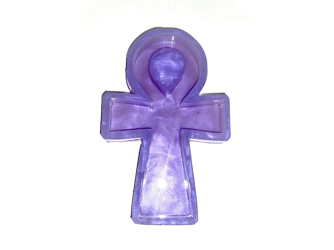 Ankh Mold Large Egyptian Cross Silicone Mould for Resin, Orgonite, Soap ...