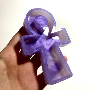 Ankh Mold Large Egyptian Cross Silicone Mould for Resin, Orgonite, Soap ...