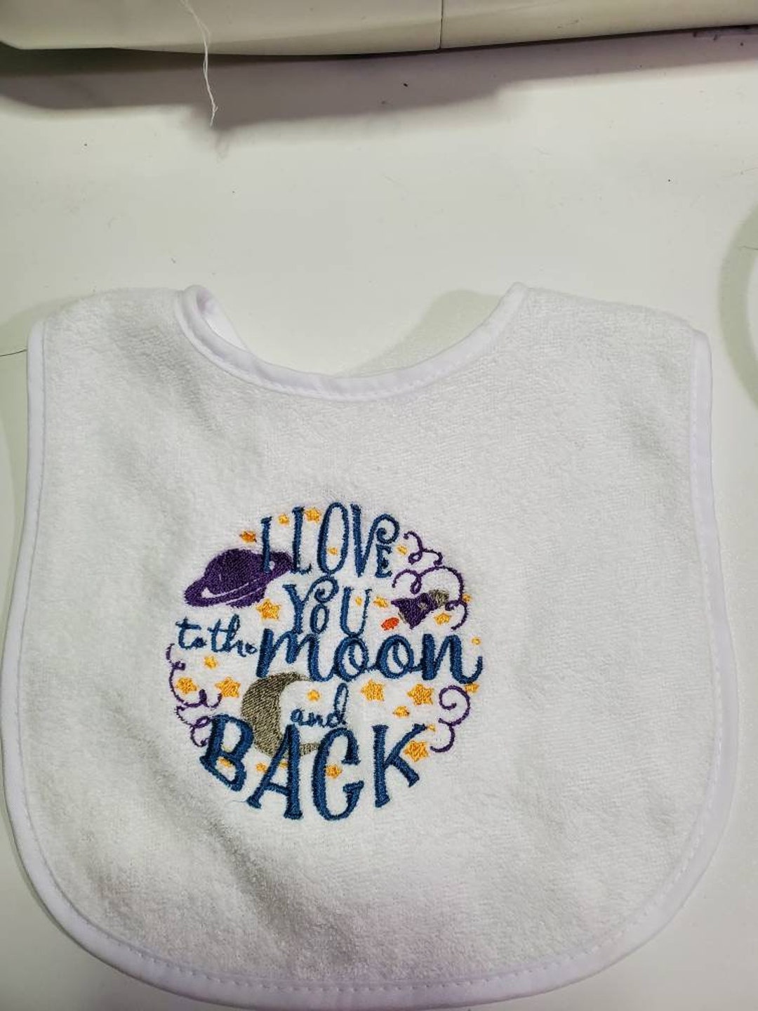 Personalized Embroidered Baby Bibs - Etsy