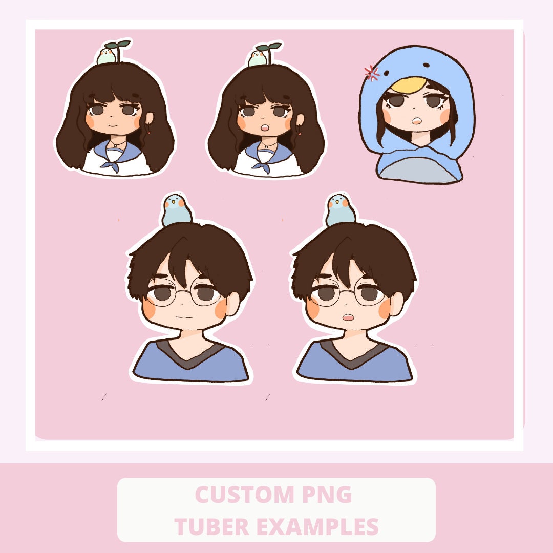 Custom PNG Tuber OPEN | Etsy