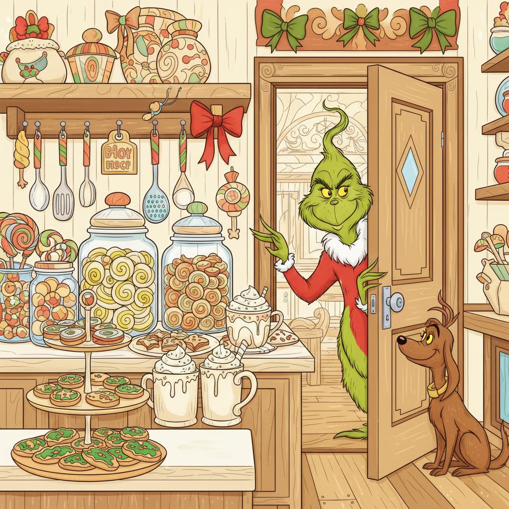 The Merry Grinchmas Line Art Series | 40 Pages Christmas Coloring PDF ...