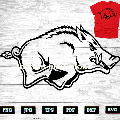 Arkansas Razorbacks SVG Digital File - Etsy