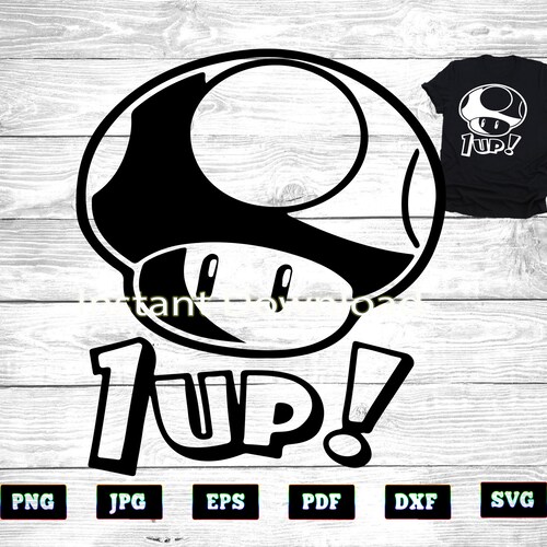 Super Mario Typography Design Svg Cutting Files for Cricut | Etsy