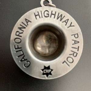California Highway Patrol “trooper” Campaign Hat Keychain. CHP, Chip ...