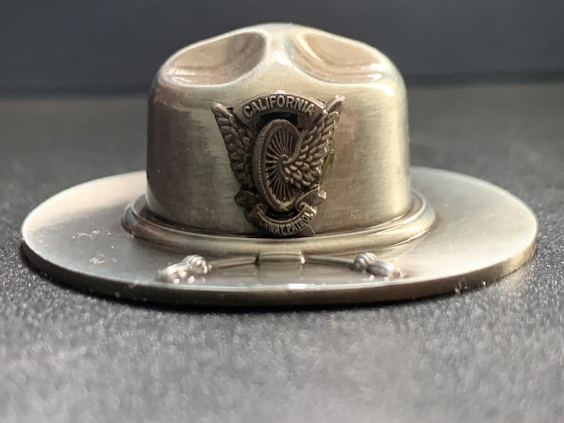 California Highway Patrol “trooper” Campaign Hat Keychain. CHP, Chip ...