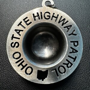 Ohio State Highway Patrol Trooper, Stetson Hat Keychain, Zinc. OSHP - Etsy