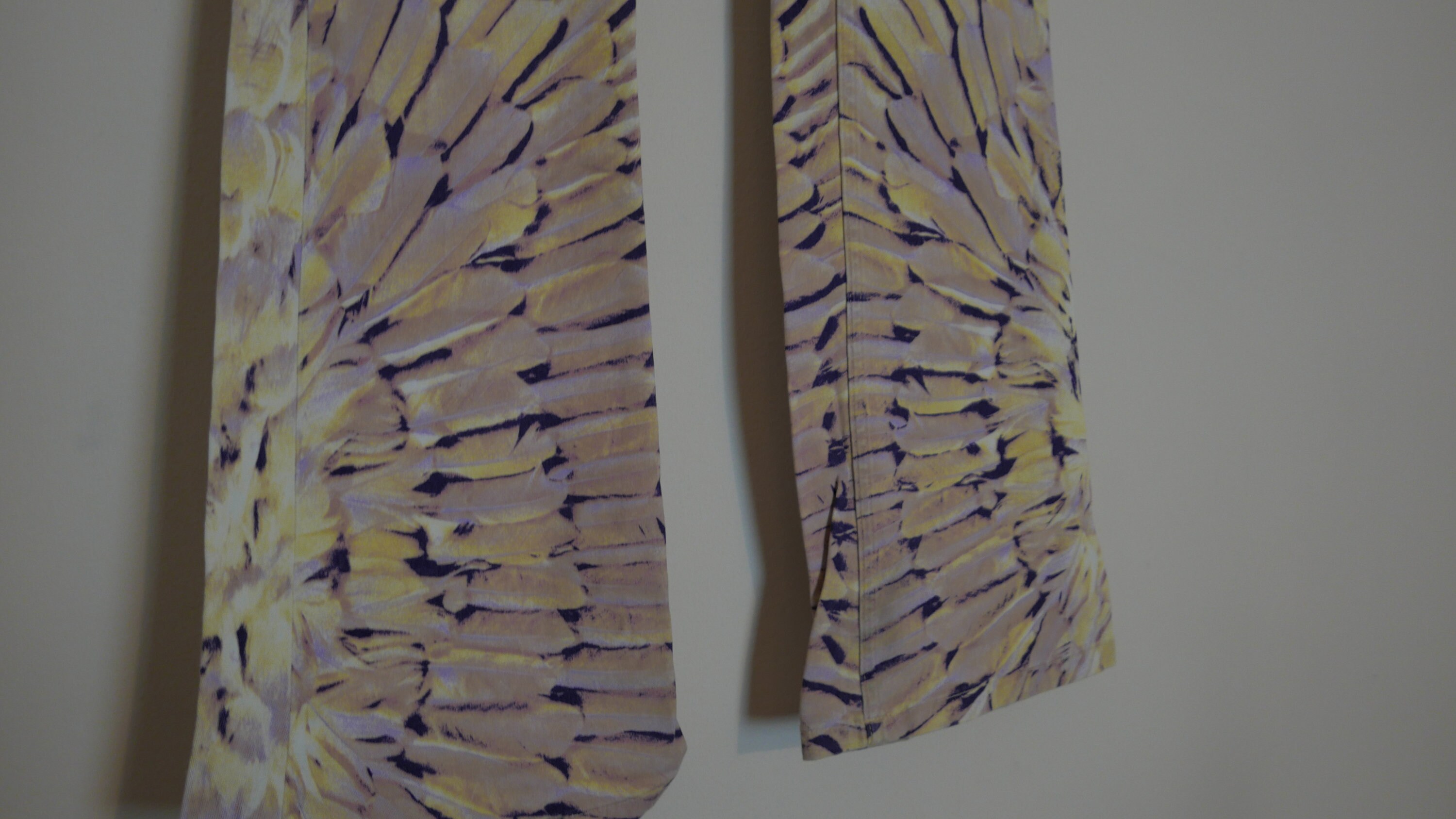 Roberto Cavalli Vintage Feather Tiger Leaf Print Jeans Insane - Etsy