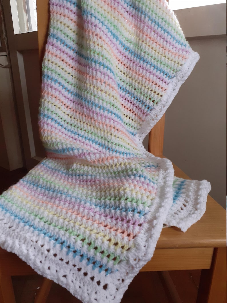 Starlight Baby Blanket (design: Barbara Smith) - Etsy