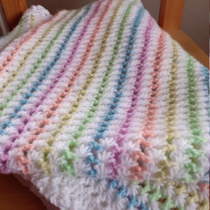 Starlight Baby Blanket (design: Barbara Smith) - Etsy
