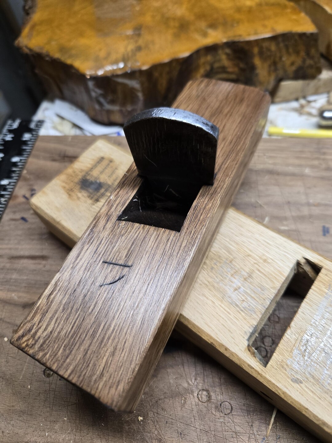 Vintage Japanese Skewed Scraper Plane, Kanna, Set up & Sharpened to ...