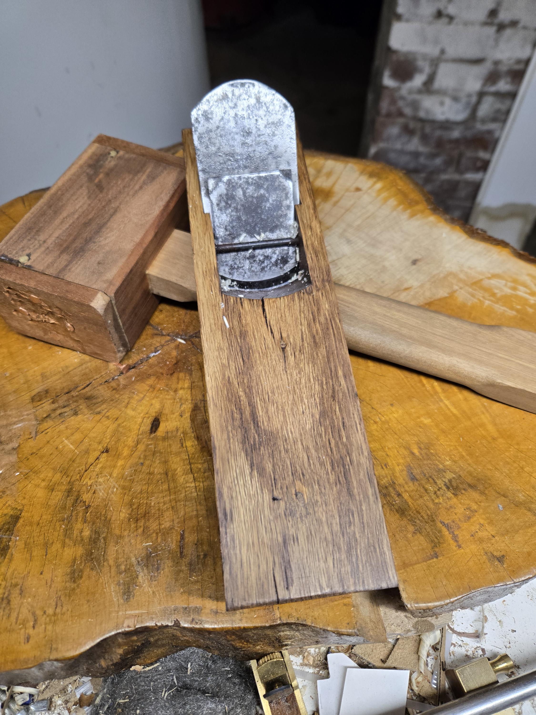 Vintage Japanese Rounding Hollow Hand Plane, Kanna, Restored, Set up ...