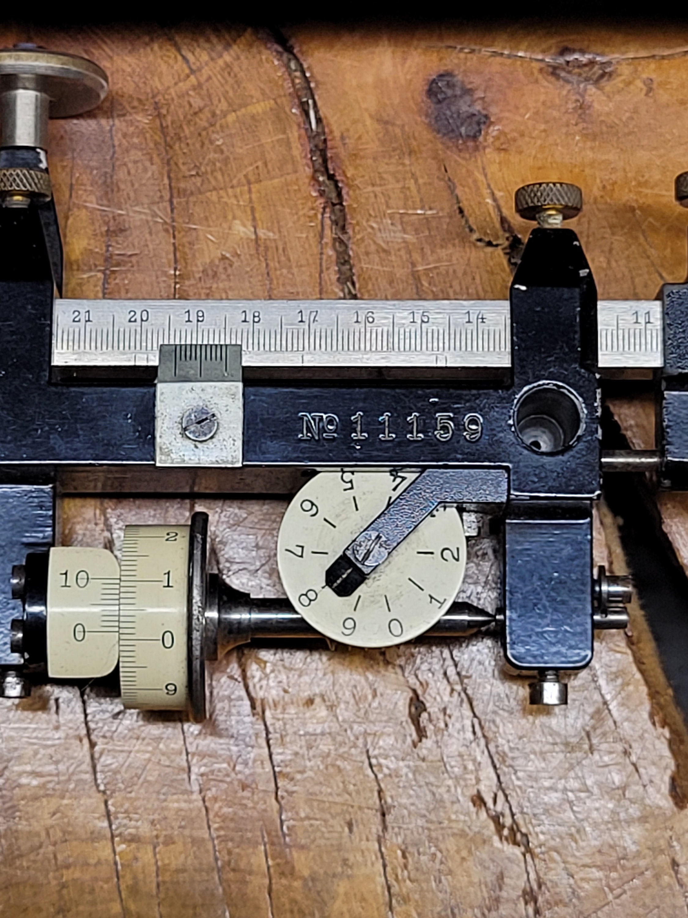 Rare F. Weber Planimeter, Original Wooden Case, Similar to K & E 4242 ...