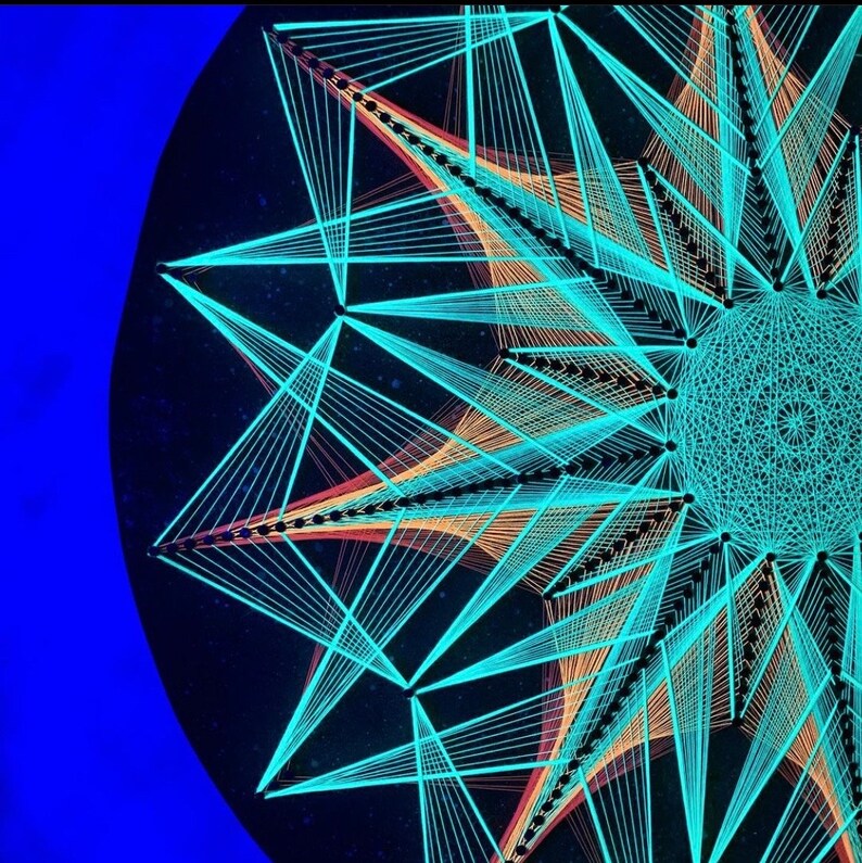 Design String Art, Wall Art, Spiritual Wall Decor, Wall Hanging ...