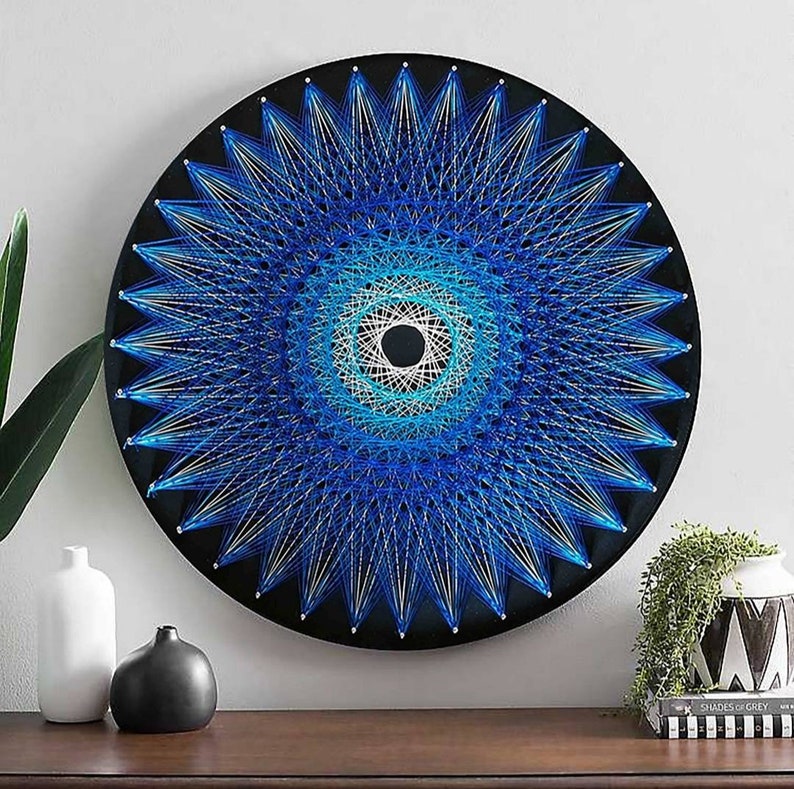 Design String Art Wall Art Spiritual Wall Decor Wall - Etsy