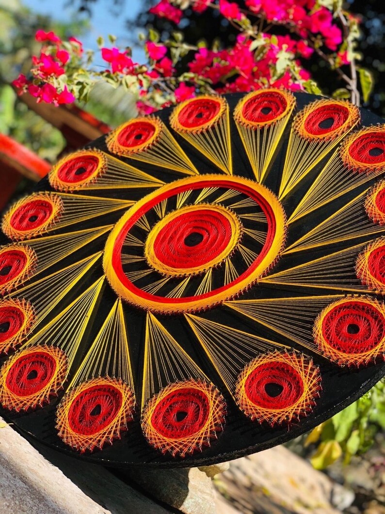 Design String Art, Wall Art, Spiritual Wall Decor, Wall Hanging ...