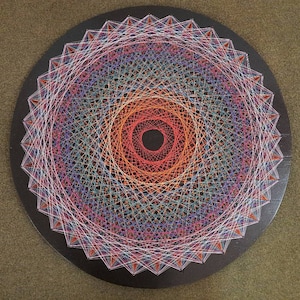 Design String Art, Wall Art, Spiritual Wall Decor, Wall Hanging ...