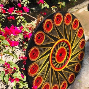 Design String Art, Wall Art, Spiritual Wall Decor, Wall Hanging ...