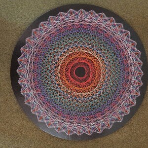 Design String Art, Wall Art, Spiritual Wall Decor, Wall Hanging ...