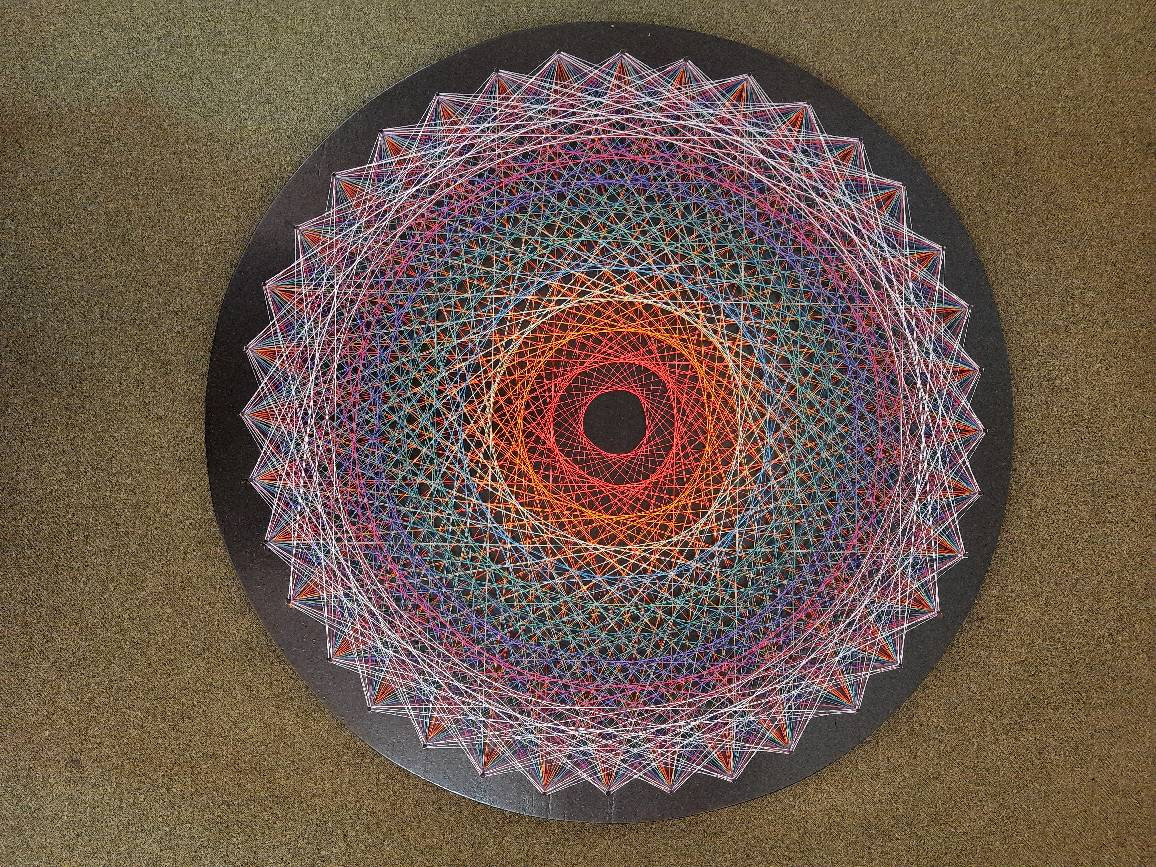 Design String Art, Wall Art, Spiritual Wall Decor, Wall Hanging ...