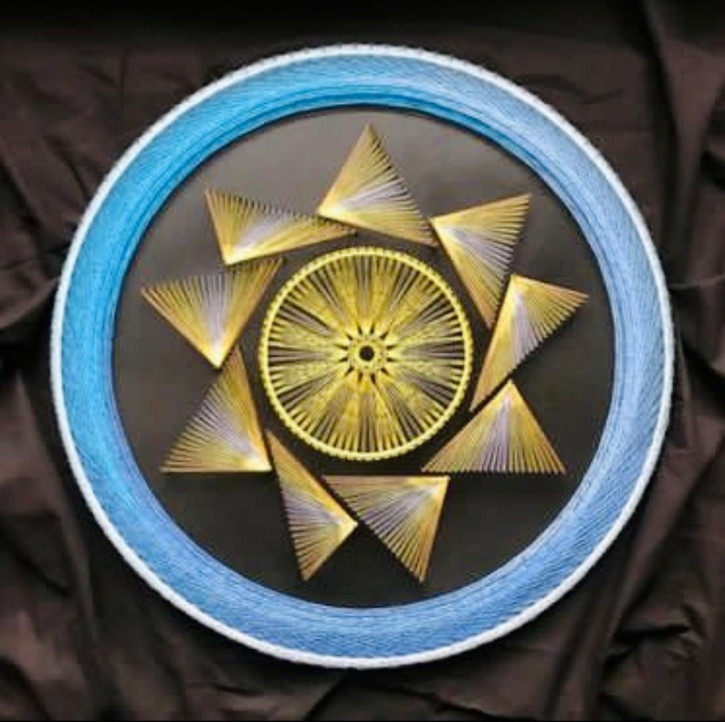 Design String Art, Wall Art, Spiritual Wall Decor, Wall Hanging ...