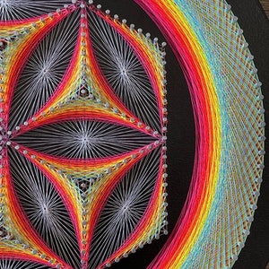 Design String Art, Wall Art, Spiritual Wall Decor, Wall Hanging ...