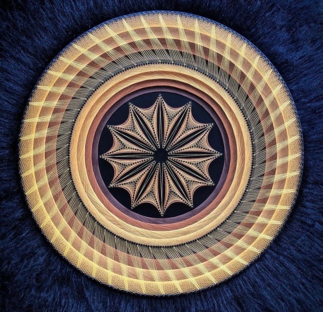 Design String Art, Wall Art, Spiritual Wall Decor, Wall Hanging ...