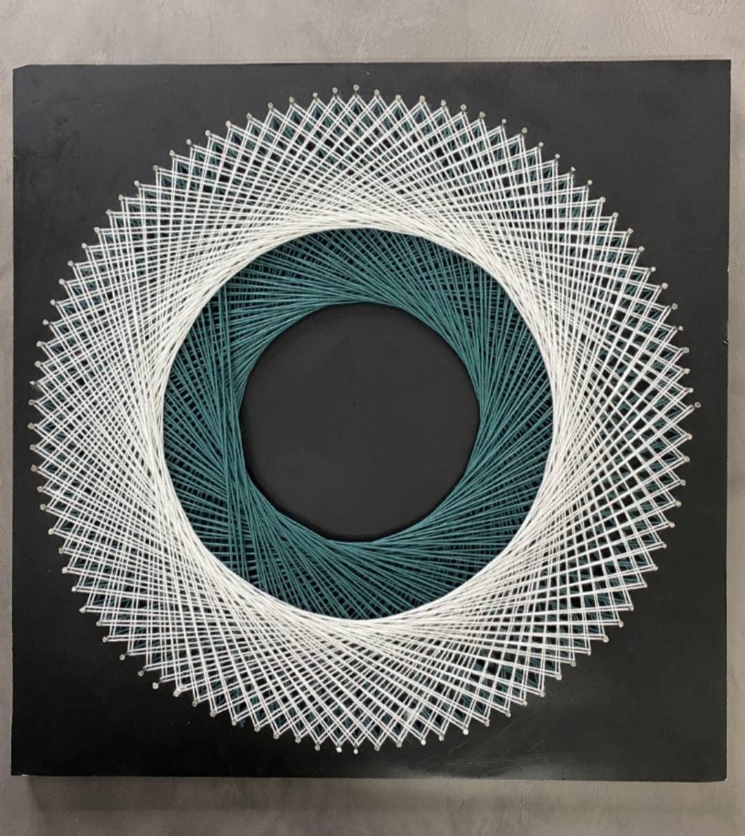 String Art Mandala Sacred Geometry Spiral Meditation Decor Geometric ...