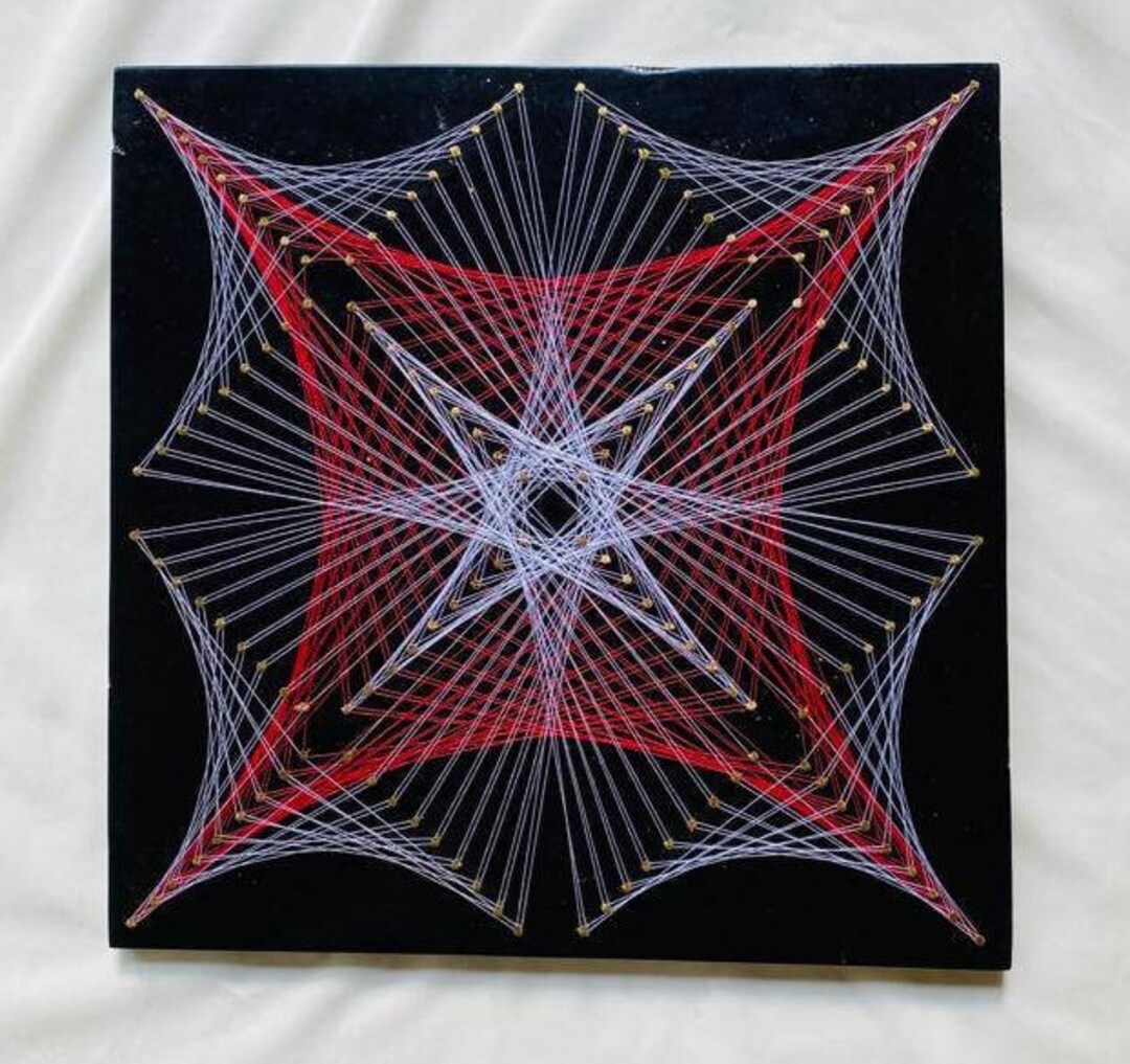 String Art DIY KIT String Art DIY Craft Kit Mandala String Art Thread ...