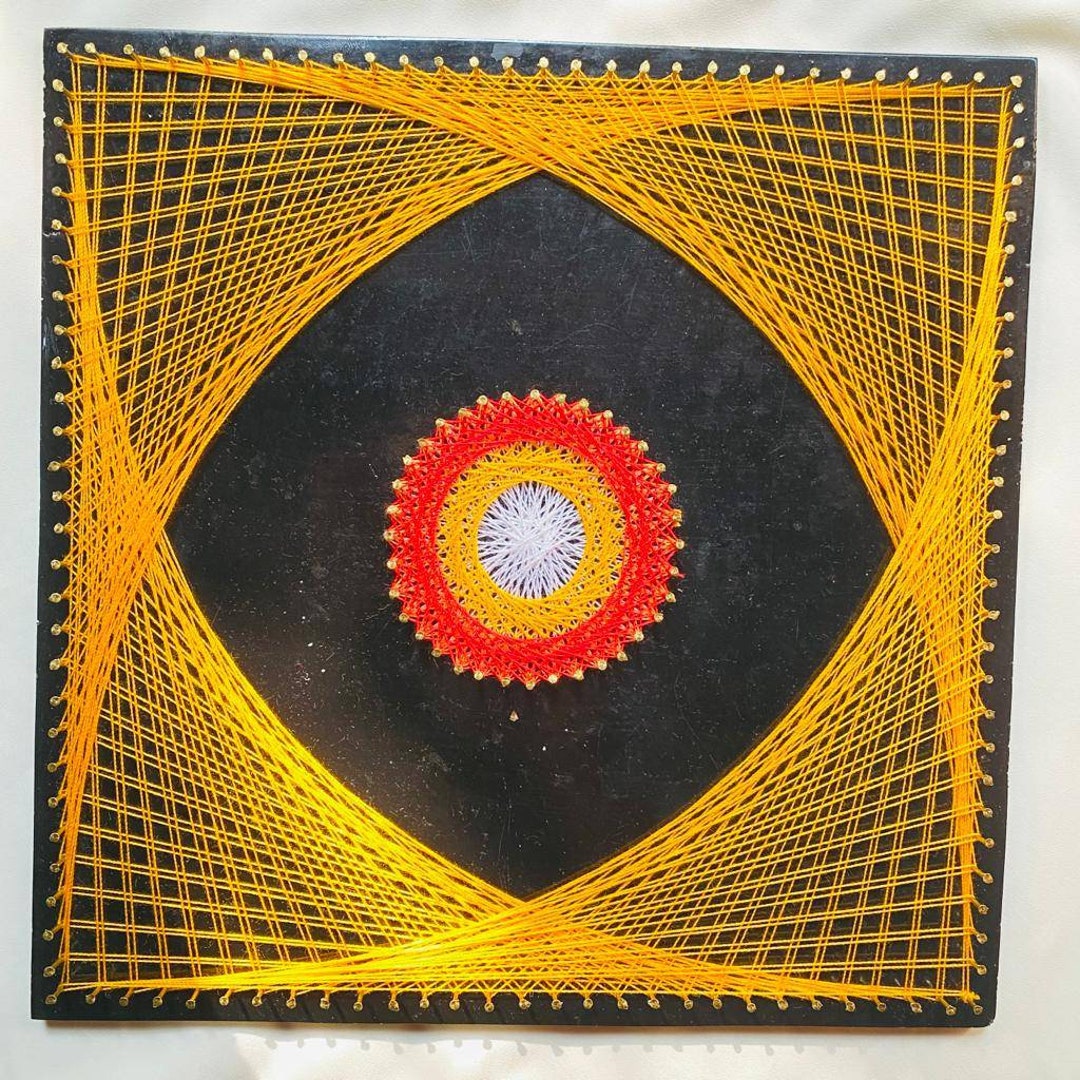 Design String Art, Wall Art, Spiritual Wall Decor, Wall Hanging ...