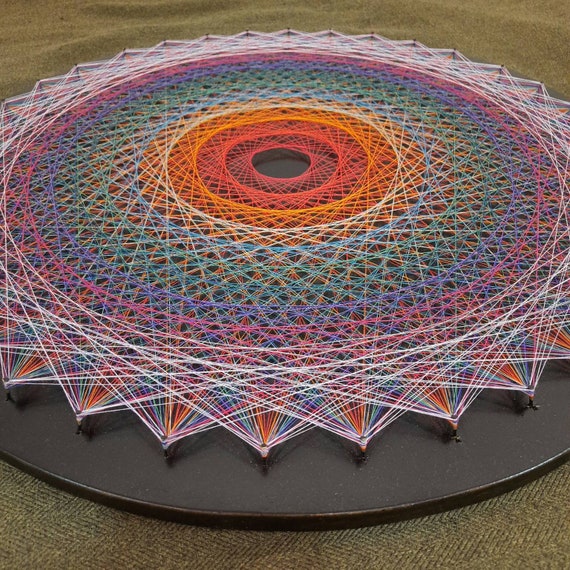 Design String Art Wall Art Spiritual Wall Decor Wall - Etsy